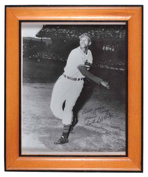 Satchel Paige Signed Photo | REA Archive
