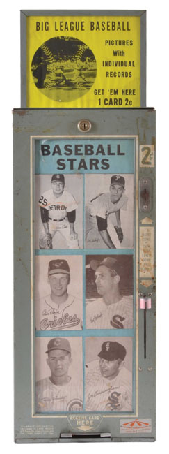 Circa 1963 Exhibit Card Vending Machine | REA Archive