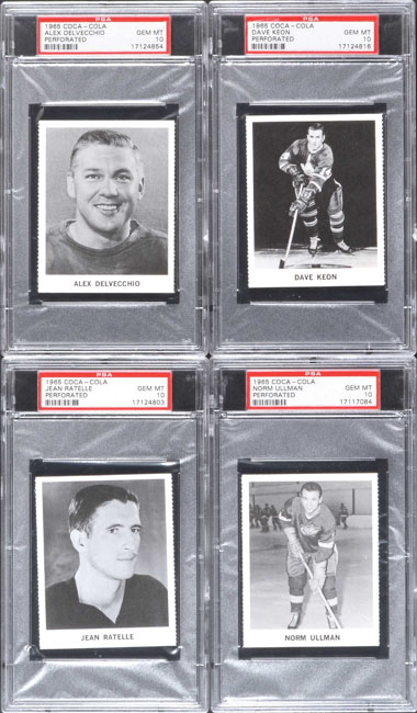 1965-1966 Coca-Cola Hockey Complete Set (108): #3 PSA Set Registry (8. ...