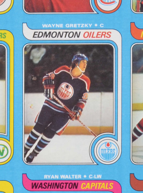 1979-1980 Topps Hockey Complete Set on Two Uncut Sheets with Wayne Gretzky Rookie | REA Archive
