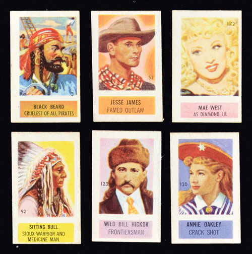 1949 Topps "X-Ray Round Up" Collection (60) | REA Archive