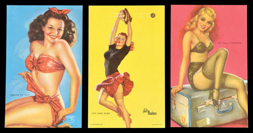 1944 "Follies Girls" Mutoscope Pinup Cards Complete Set (32) | REA Archive