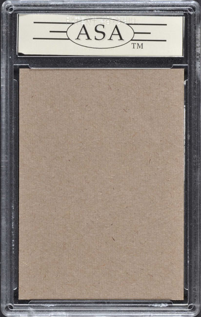 1976 Topps #346 Ty Cobb Blank Back Proof Card | REA Archive