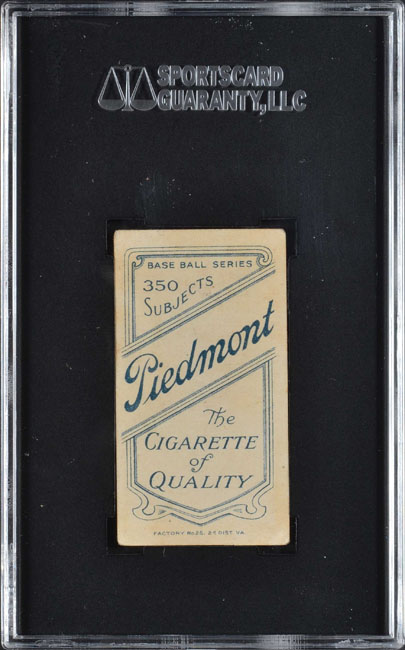 1909-1911 T206 White Border Ty Cobb Portrait Red Background | REA Archive