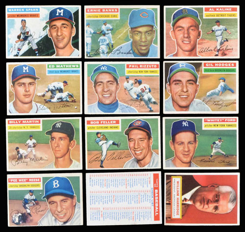 1956 Topps Complete Set (340) Plus Checklist | REA Archive