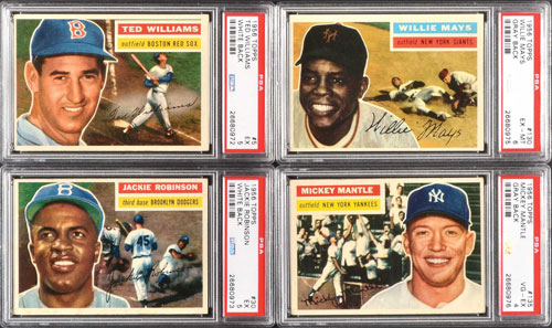 1956 Topps Complete Set (340) Plus Checklist | REA Archive