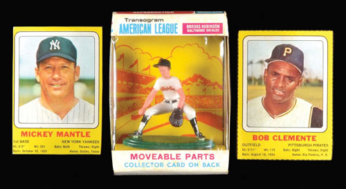1969 Transogram Collection (24) Plus Brooks Robinson Unopened Box with ...