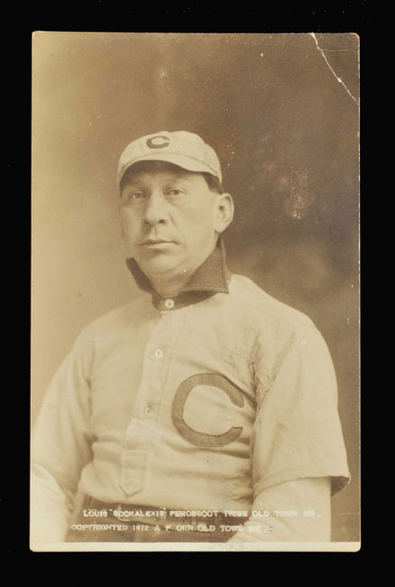 Rare 1912 Louis Sockalexis Real-Photo Postcard | REA Archive