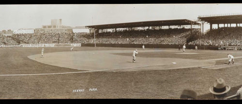 1929 Boston Red Sox vs. New York Yankees Fenway Park Panoramic Photo ...