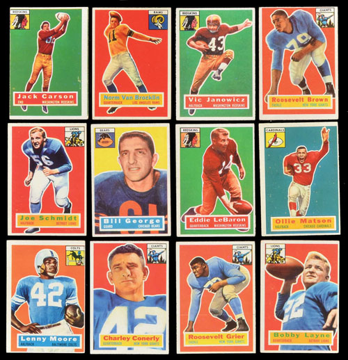 1956 Topps Football Complete Set (120) | REA Archive