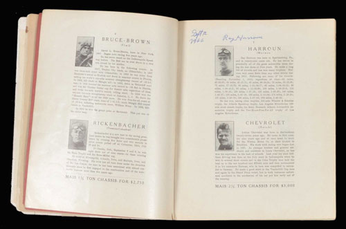 1911 Inaugural Indianapolis 500 Program - Signed by Winning Driver Ray ...