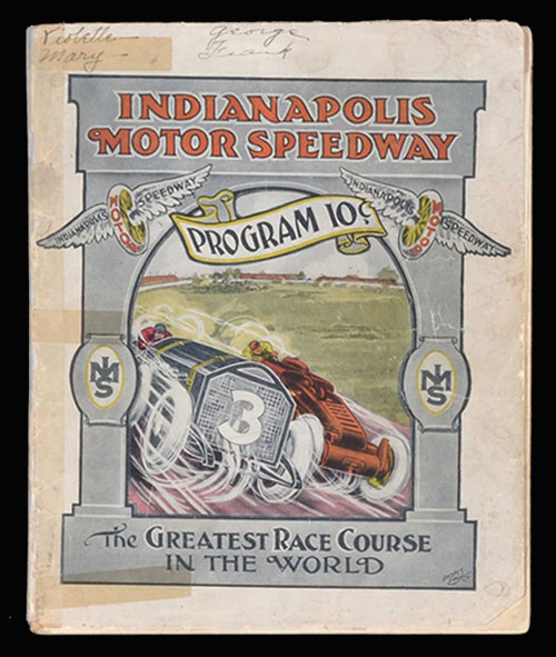 1911 Inaugural Indianapolis 500 Program - Signed by Winning Driver Ray ...