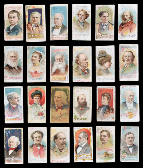 1888 N79 Duke "Histories of Poor Boys and Other Famous People" Complete ...