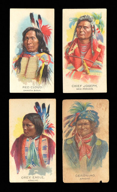 1920s D46 Weber Bros. Bakery "Indian Chiefs" Near-Complete Set (46/50) | REA Archive