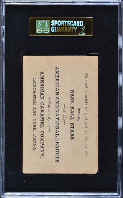 1922 E121 American Caramel (Series of 120) Babe Ruth - Holding Ball ...