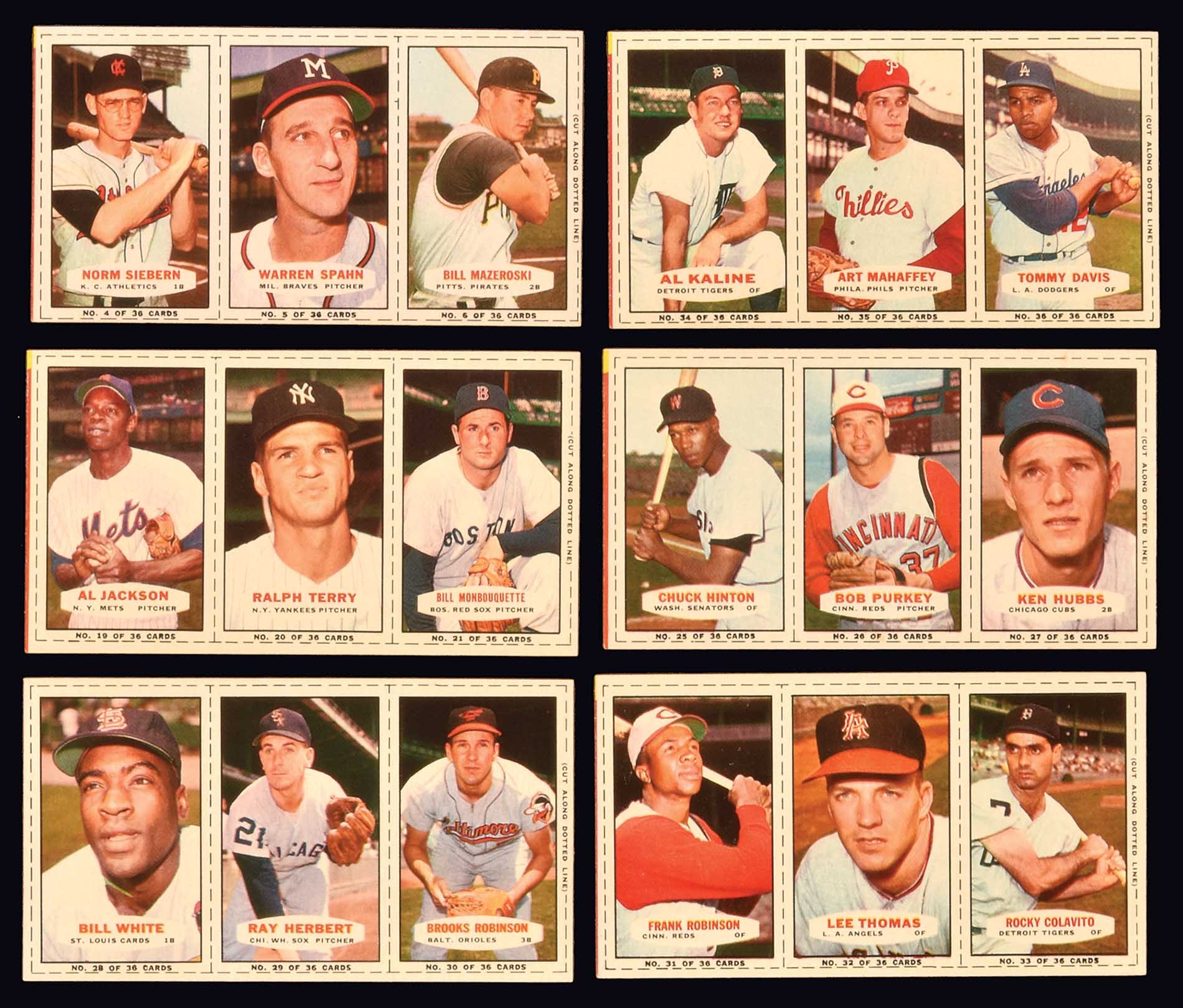 1963 Bazooka Complete Panel Set (12) | REA Archive