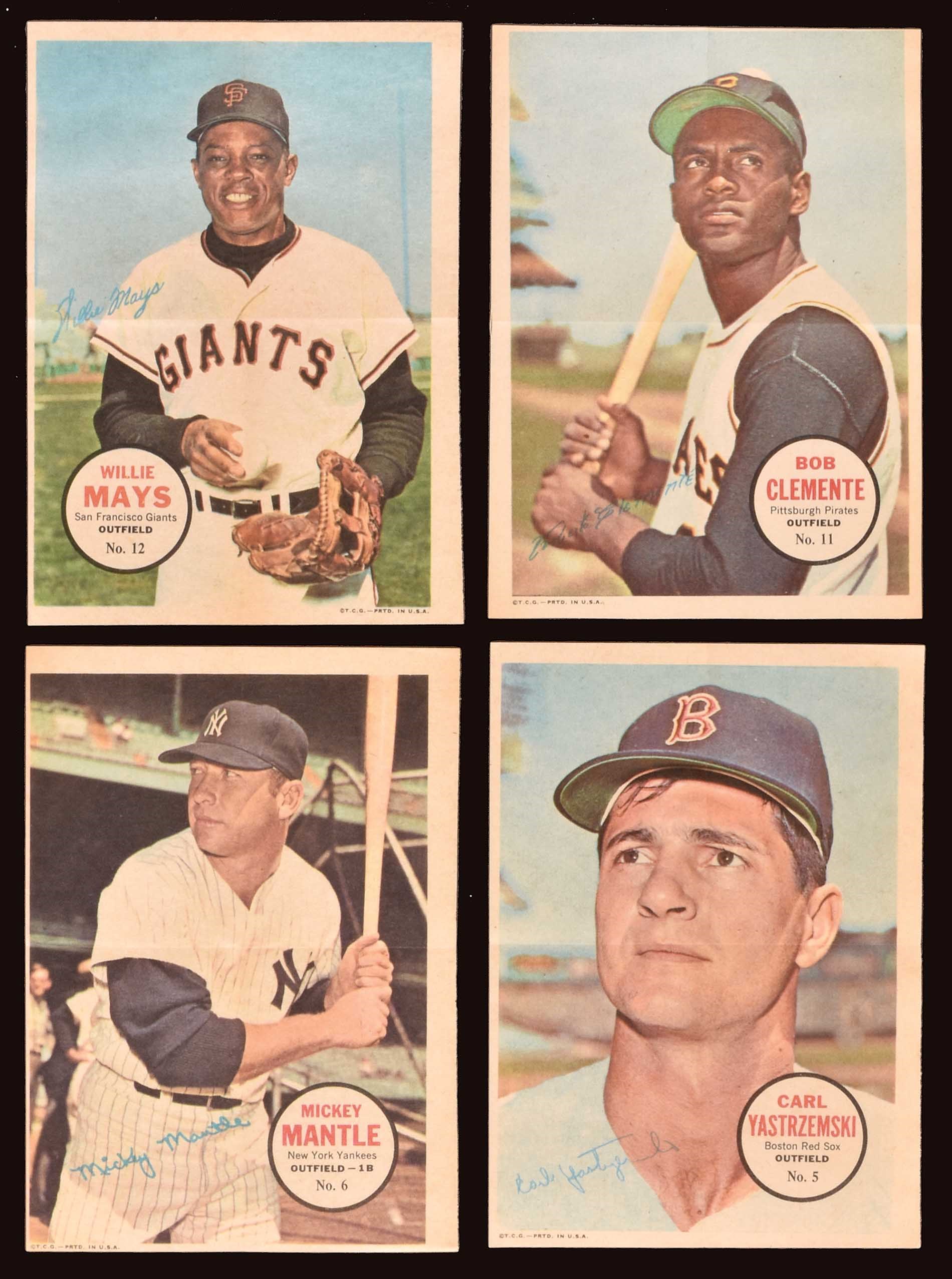 1967 Topps Pin-Ups Complete Set (32) | REA Archive
