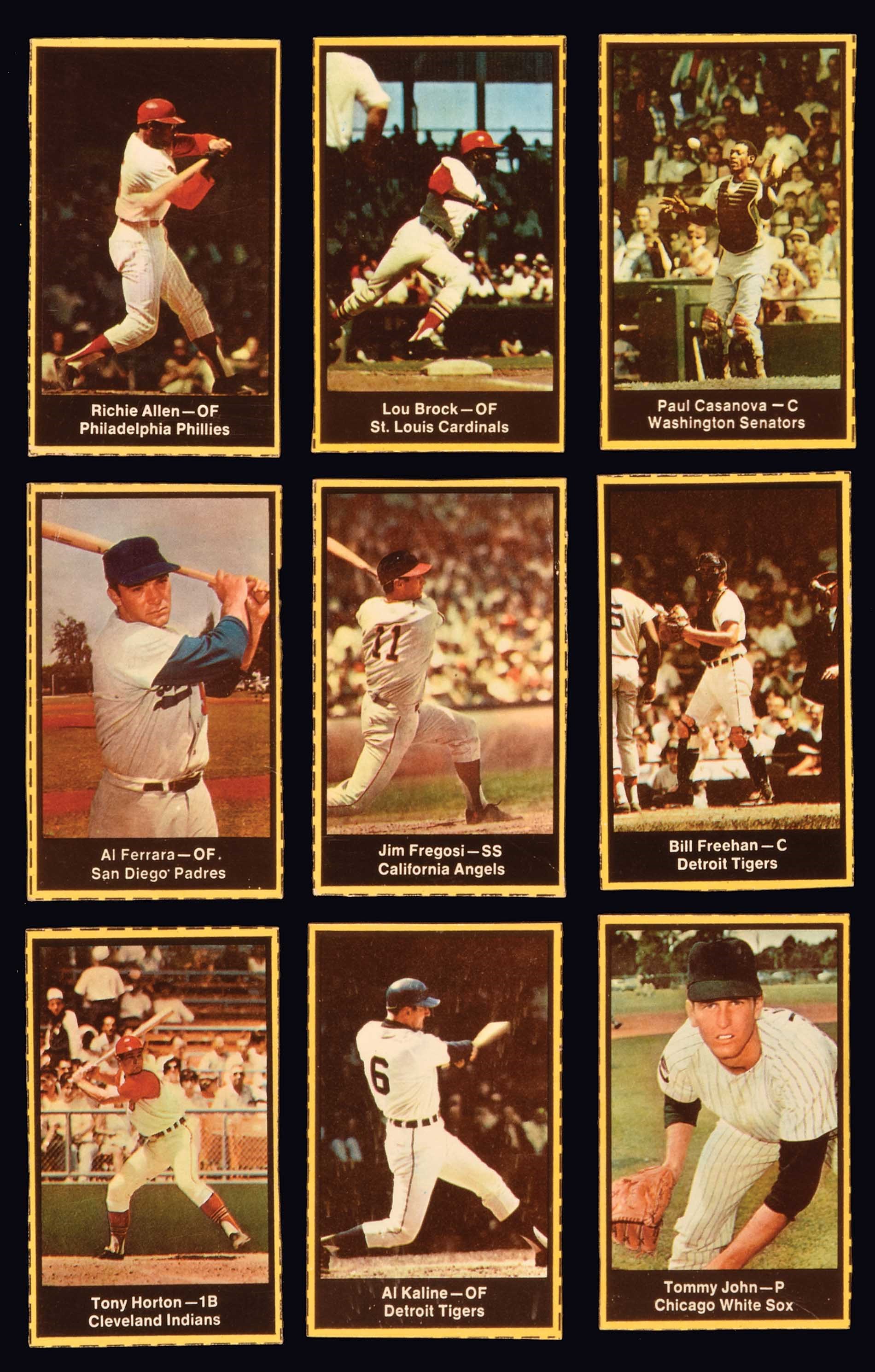 1969 Nabisco Team Flakes Complete Set (24) | REA Archive