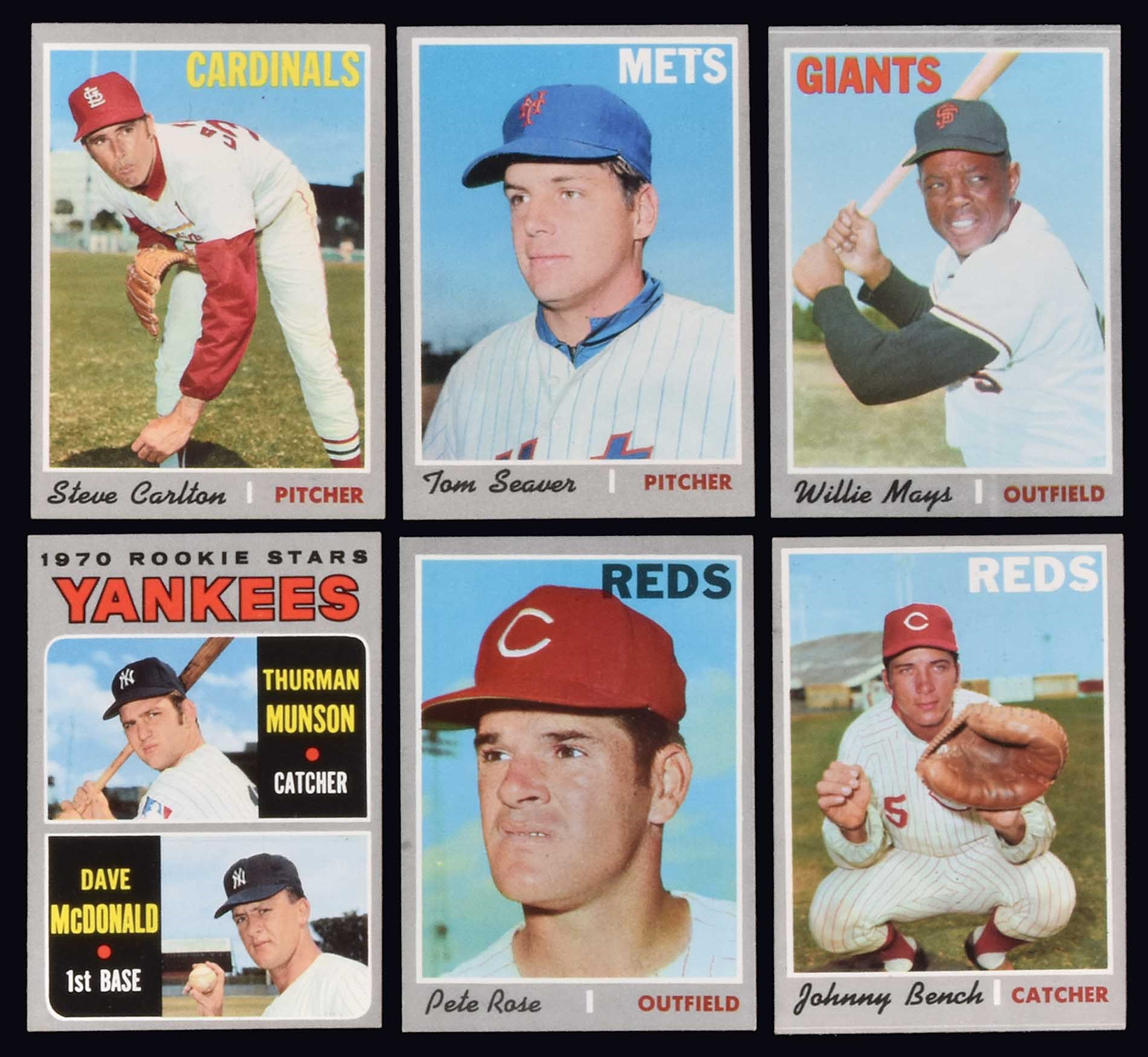 1970 Topps Complete Set (720) Including 54 Signed Cards | REA Archive