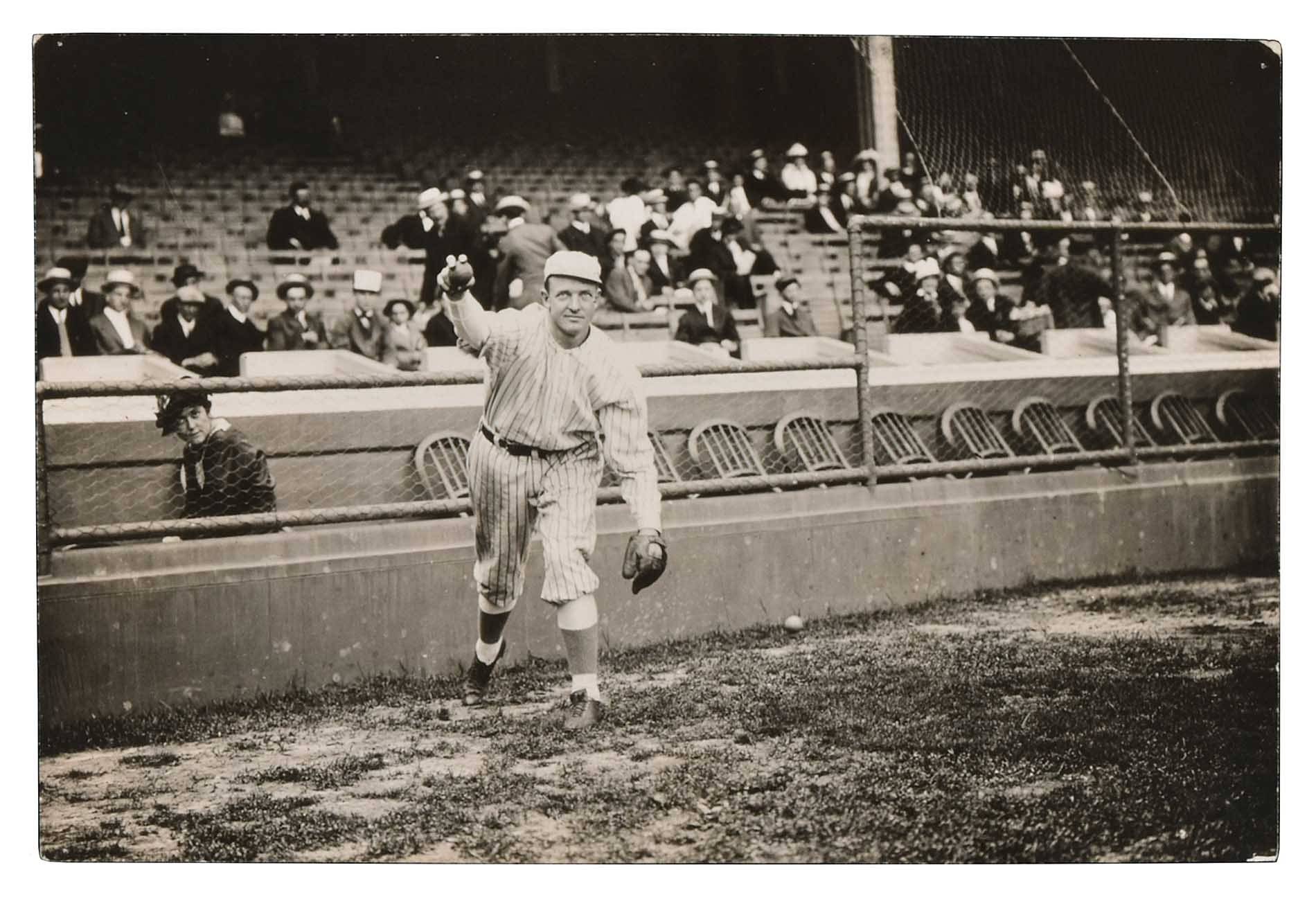 Circa 1910s Christy Mathewson Original George Grantham Bain Photograph ...
