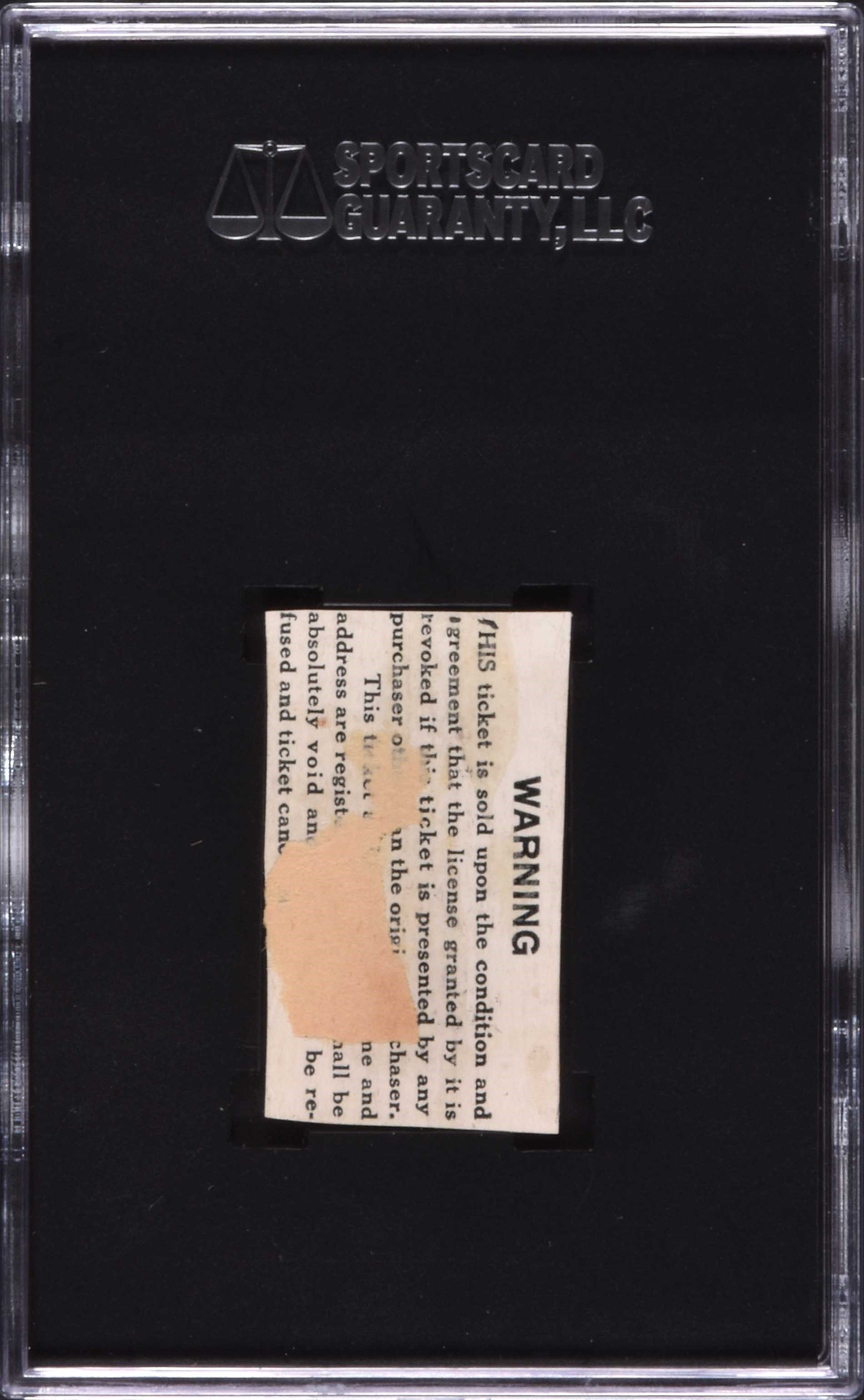 1933 All-Star Game Ticket Stub - First All-Star Game - Ruth First All ...