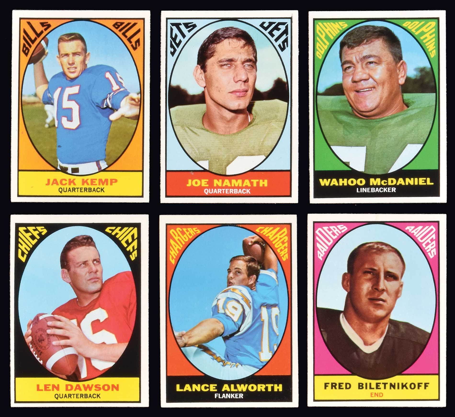 1967 Topps Football Complete Set (132) | REA Archive