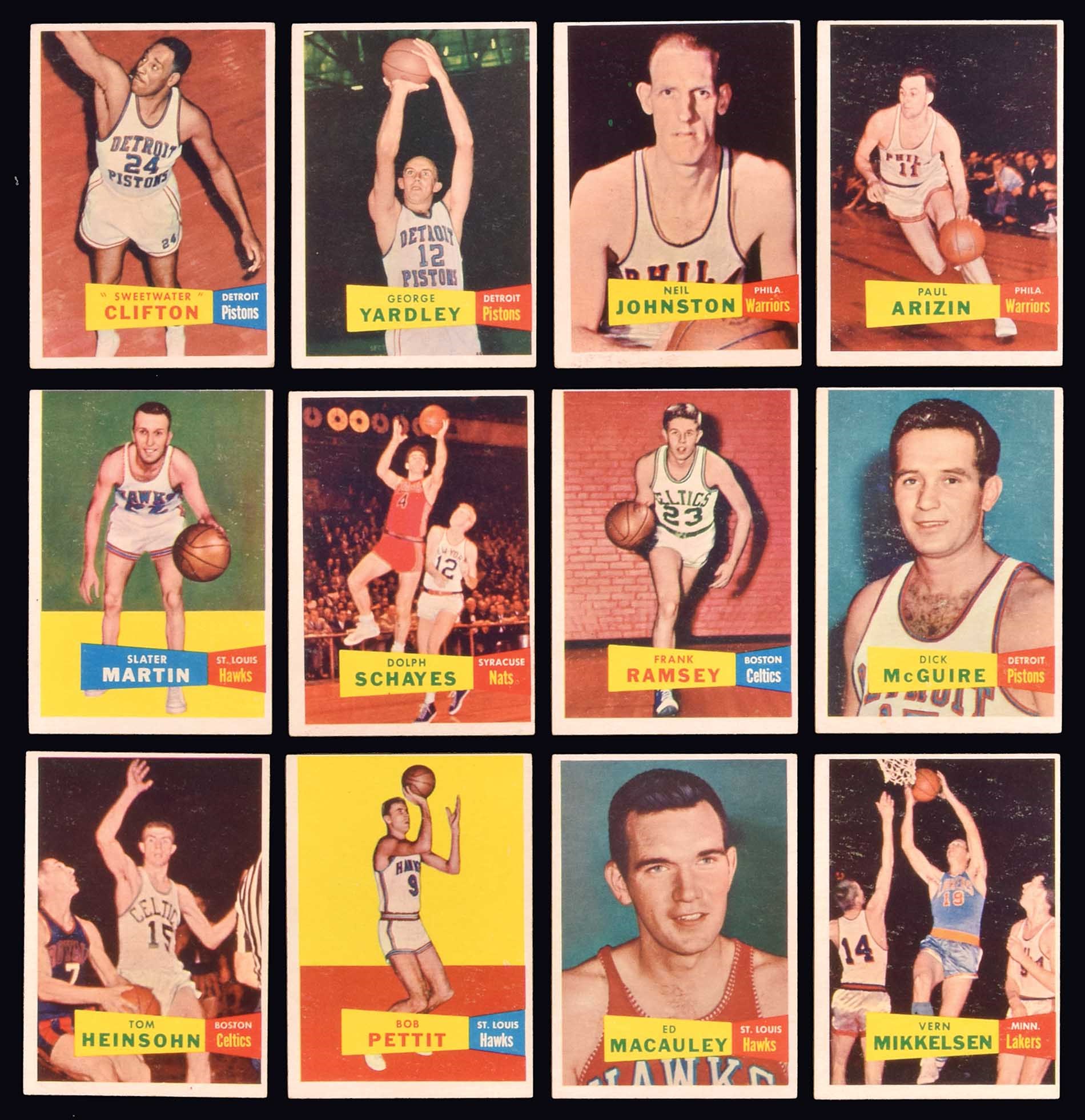 1957-1958 Topps Basketball Complete Set (80) | REA Archive
