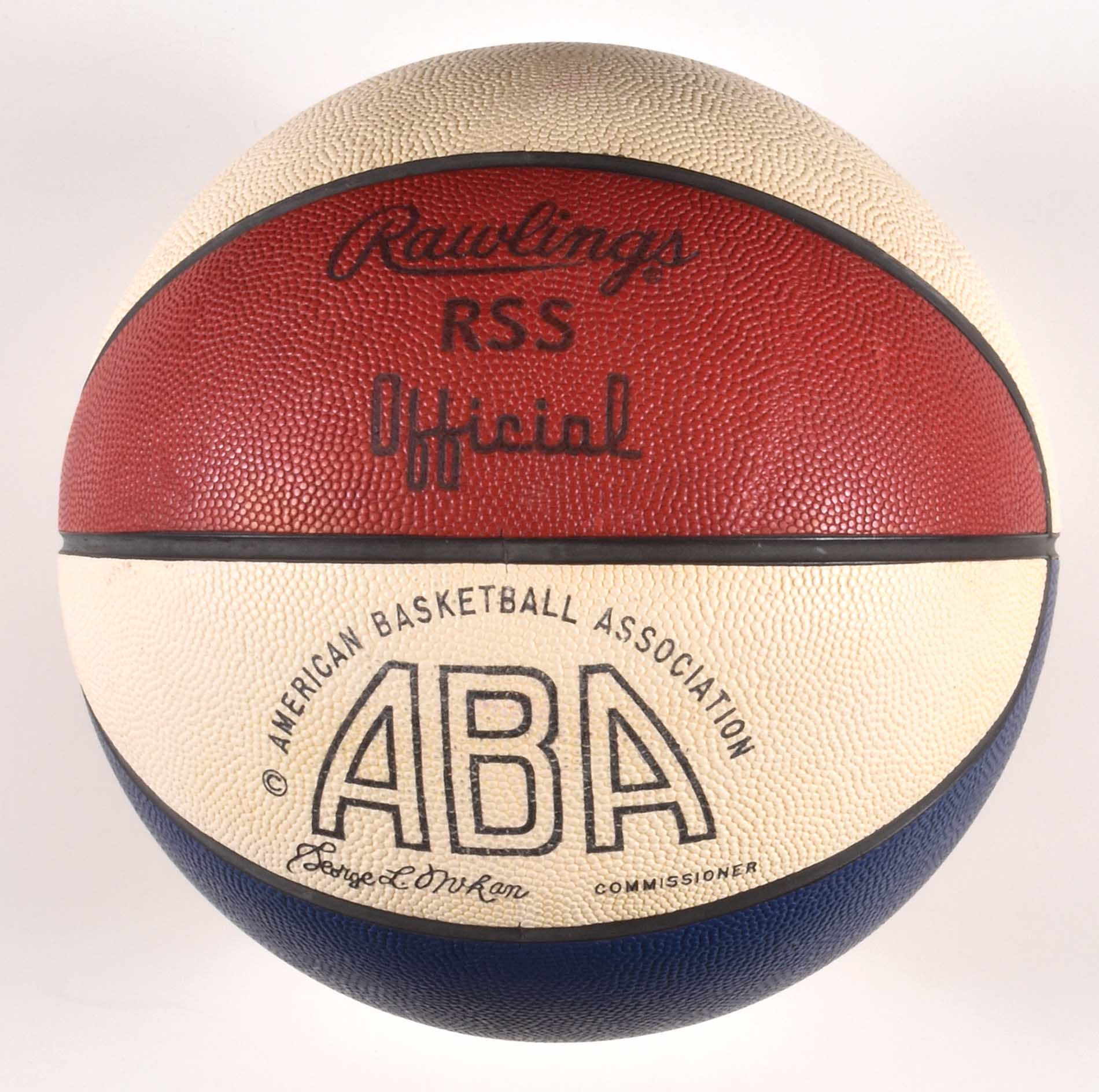 1967 Official George Mikan ABA Basketball - Finest Example Known! | REA ...