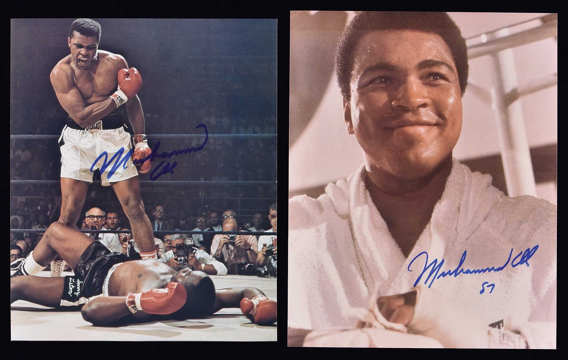 Two Muhammad Ali Signed Photos | REA Archive