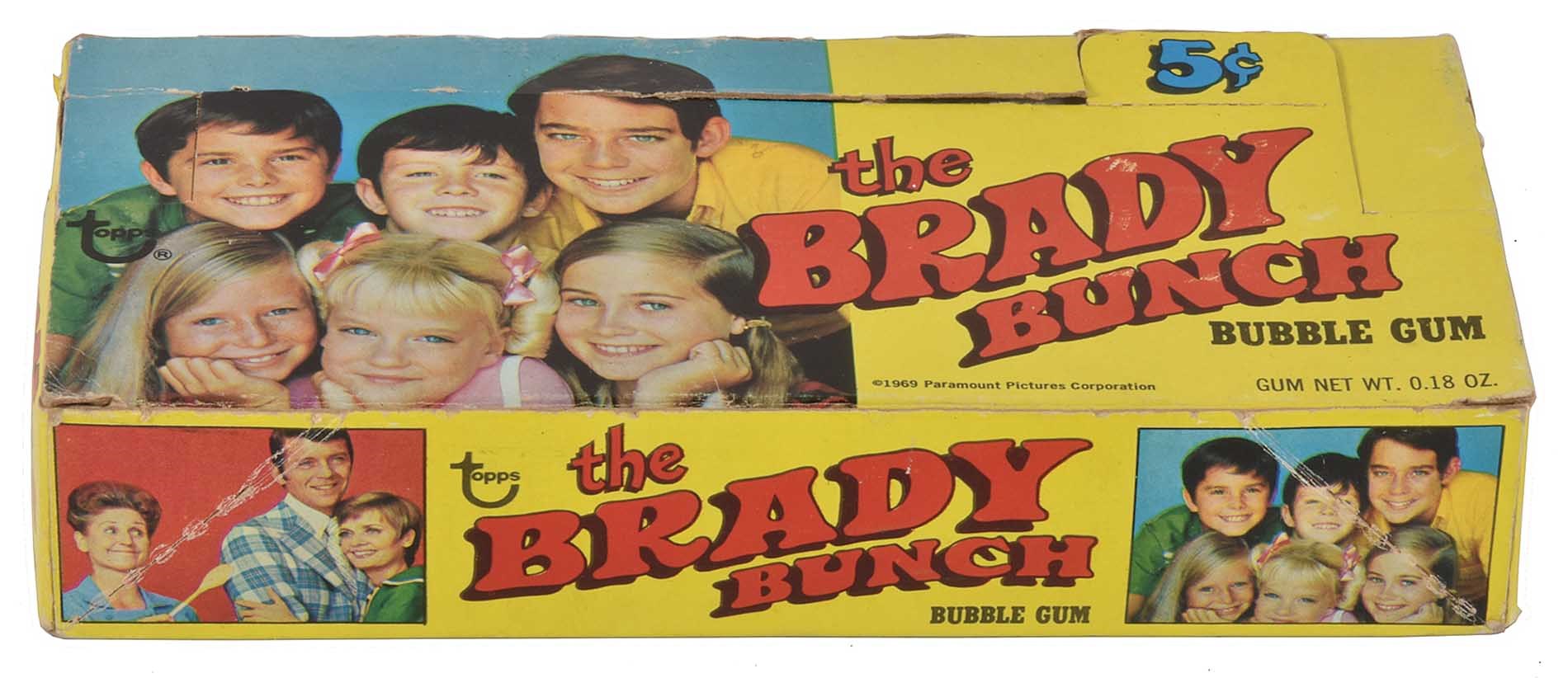 1971 Topps "Brady Bunch" Display Box | REA Archive