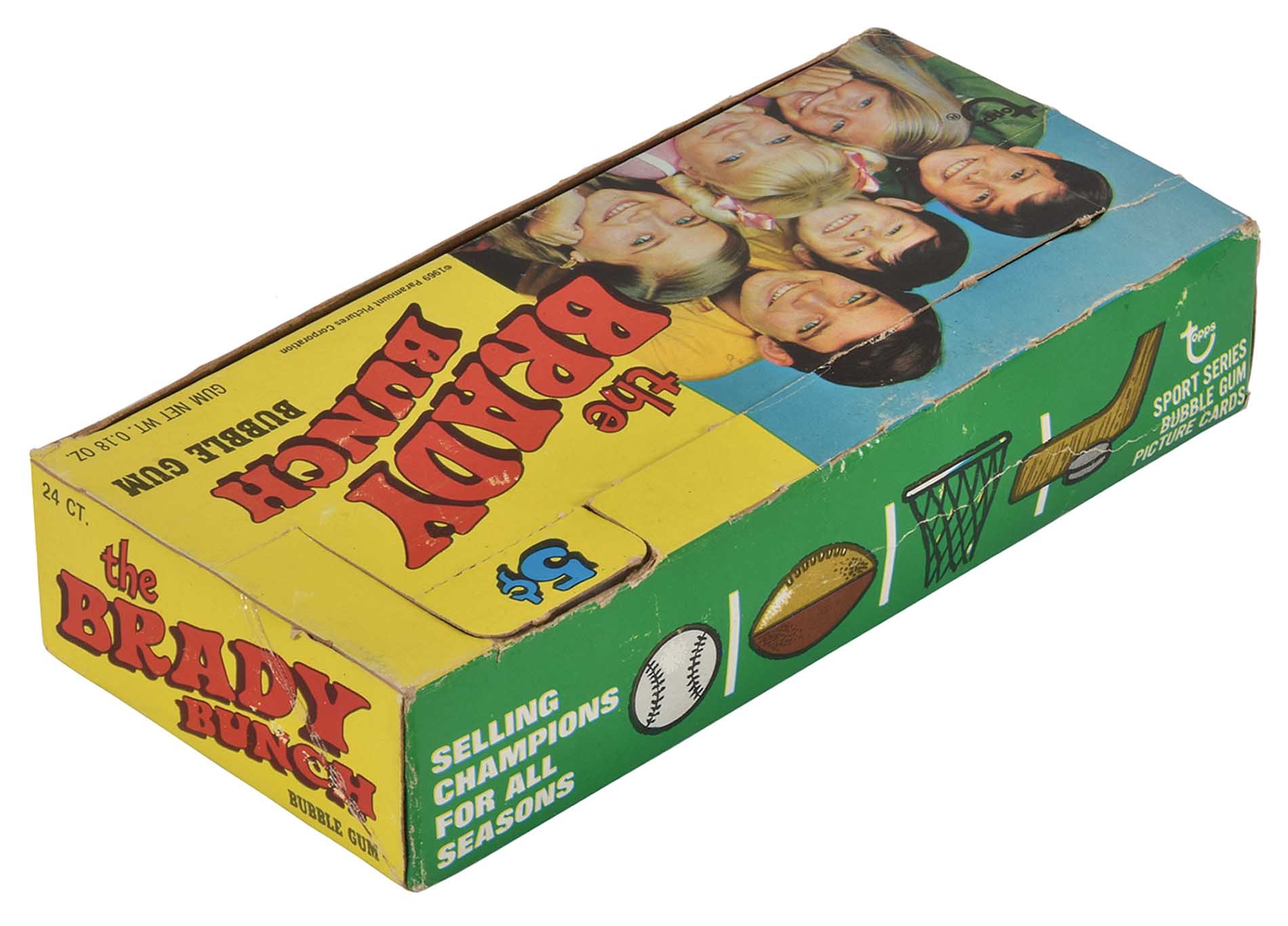 1971 Topps "Brady Bunch" Display Box | REA Archive