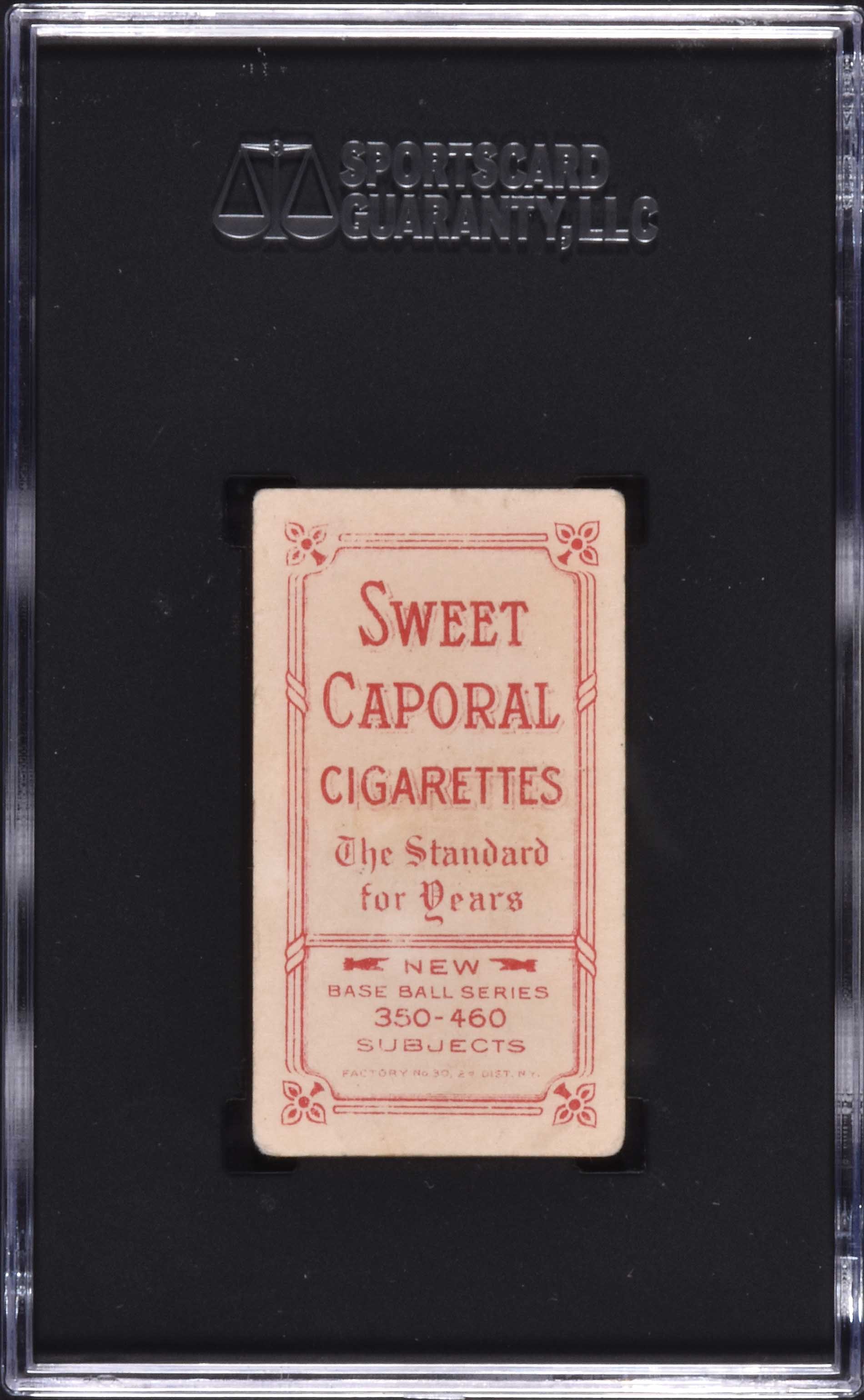 1909-1911 T206 White Border Red Murray Portrait - Extremely Rare Murr'y ...