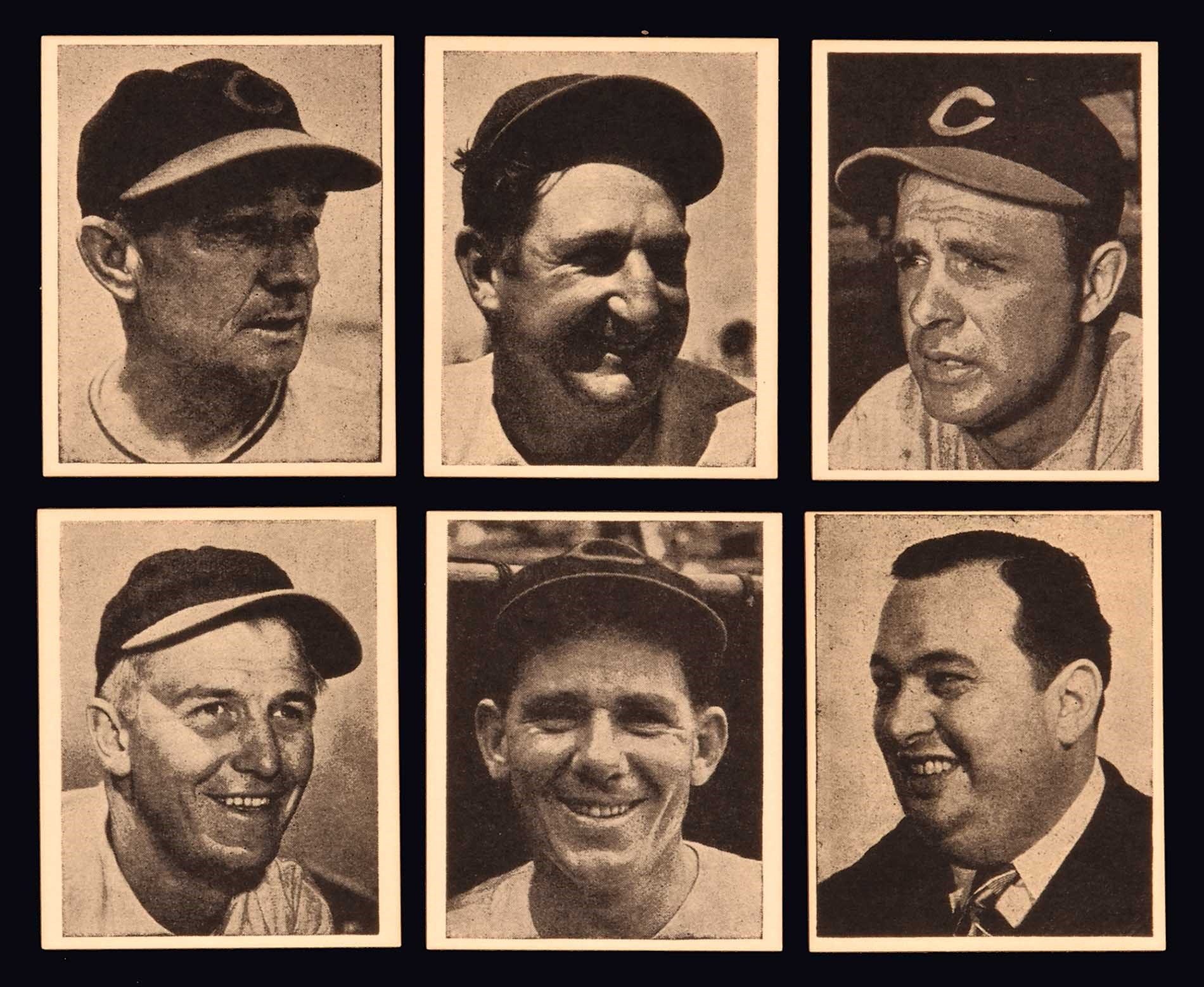 1940 W711-2 Cincinnati Reds Team Issue Collection (65) Including ...