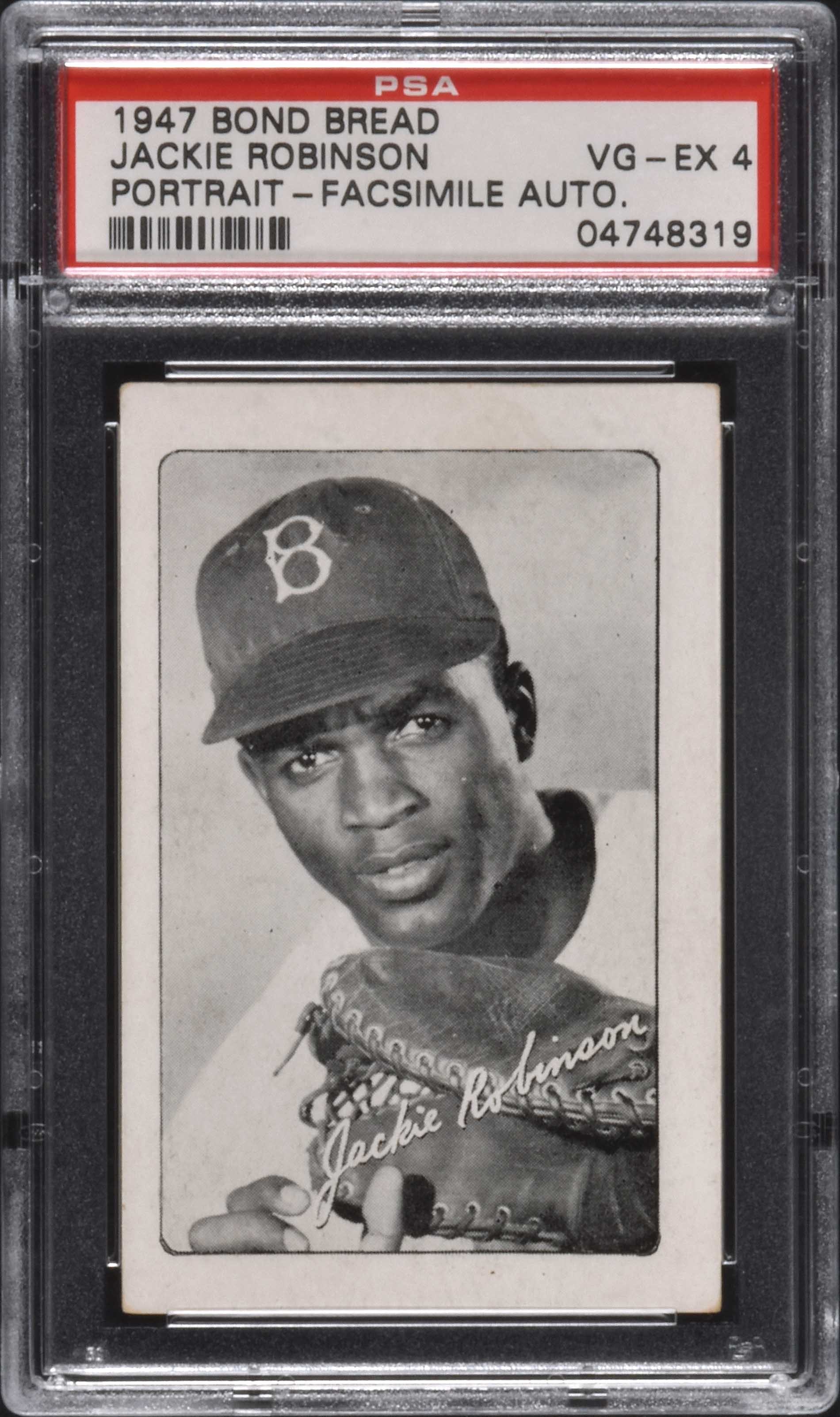 Circa 1947 Bond Bread Jackie Robinson Portrait | REA Archive