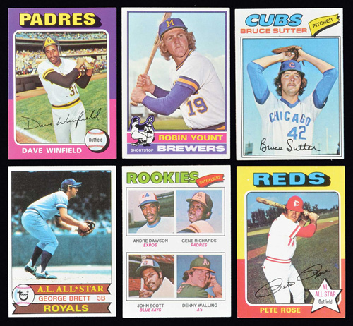 1974 to 1979 Topps Complete Set Run (6 Sets, 4,195 Cards) | REA Archive