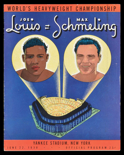 1938 Joe Louis vs. Max Schmeling World Heavyweight Championship Fight ...