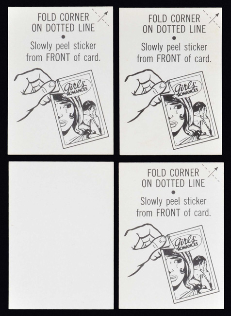 1970 Topps "Comic Cover Stickers" Complete Set (44) | REA Archive