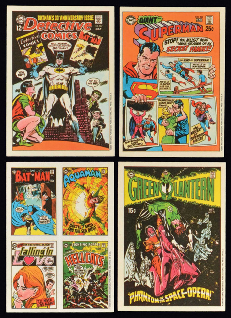 1970 Topps "Comic Cover Stickers" Complete Set (44) | REA Archive