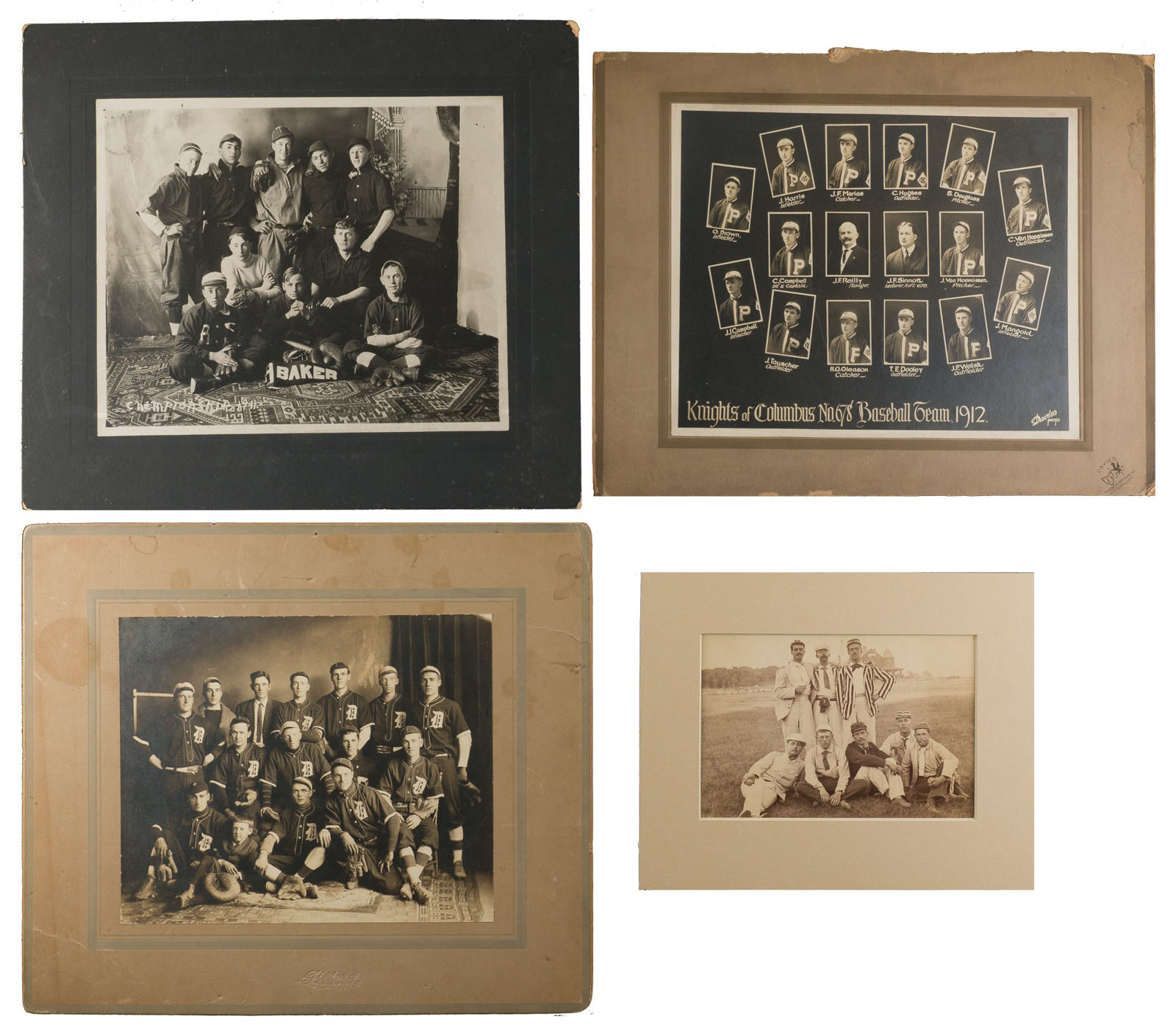 Circa Early 1900s Baseball Team-Photo Collection (25) | REA Archive