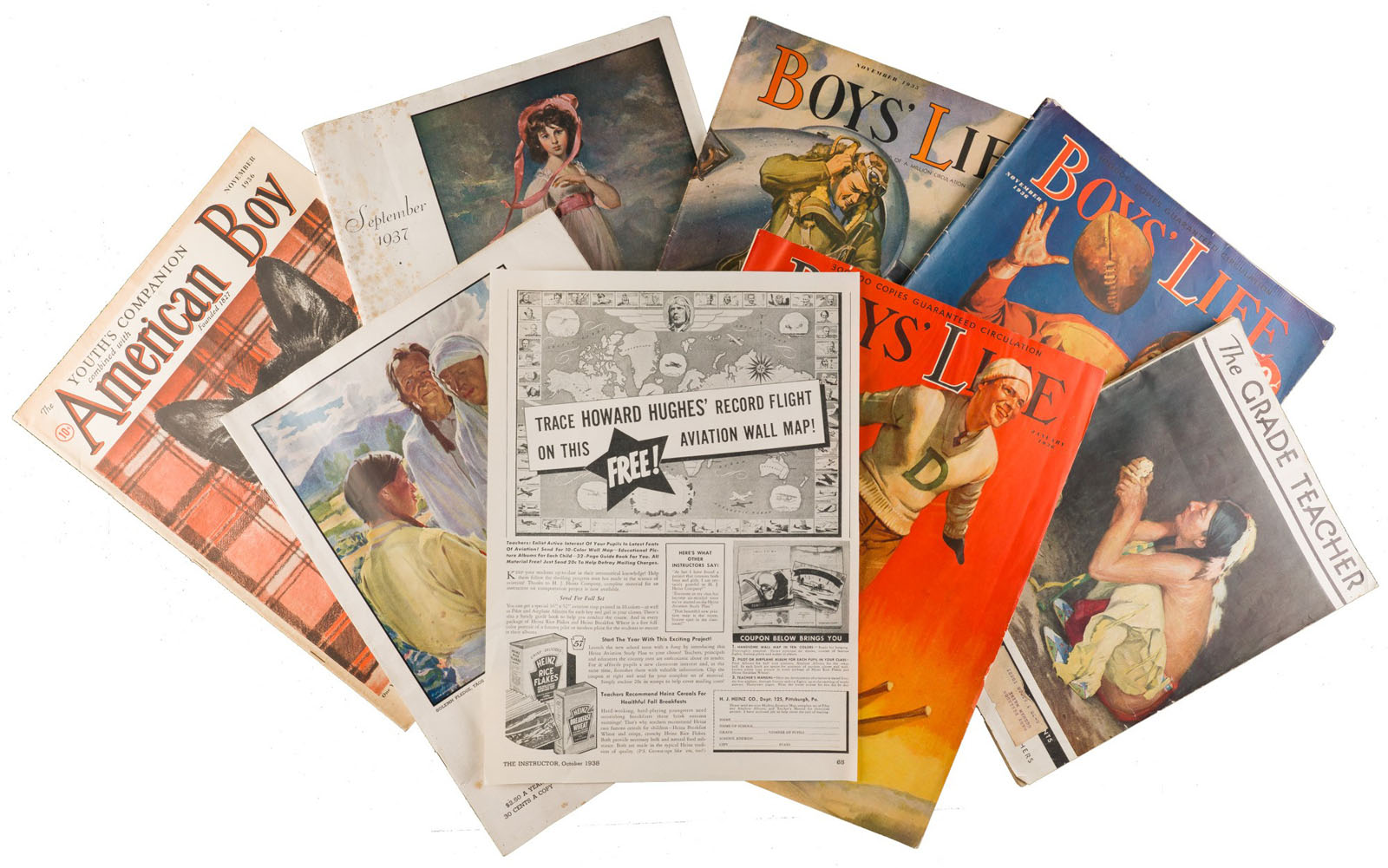 Extremely Rare 1936 Heinz Co. "Famous Aviators/Famous Airplanes ...