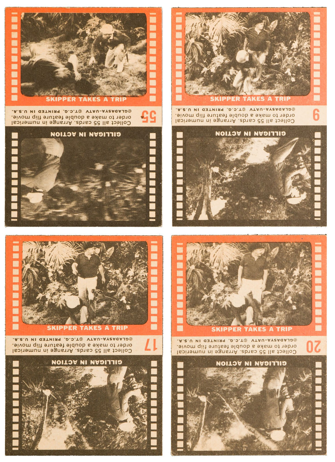 1965 Topps "Gilligan's Island" Complete Set (55) Plus Wrapper | REA Archive