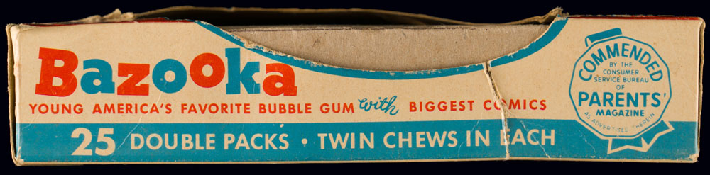 Extremely Rare 1959 Bazooka Mickey Mantle Complete Box | REA Archive