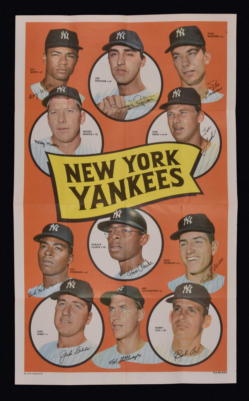 1969 Topps Team Posters Complete Set (24) | REA Archive