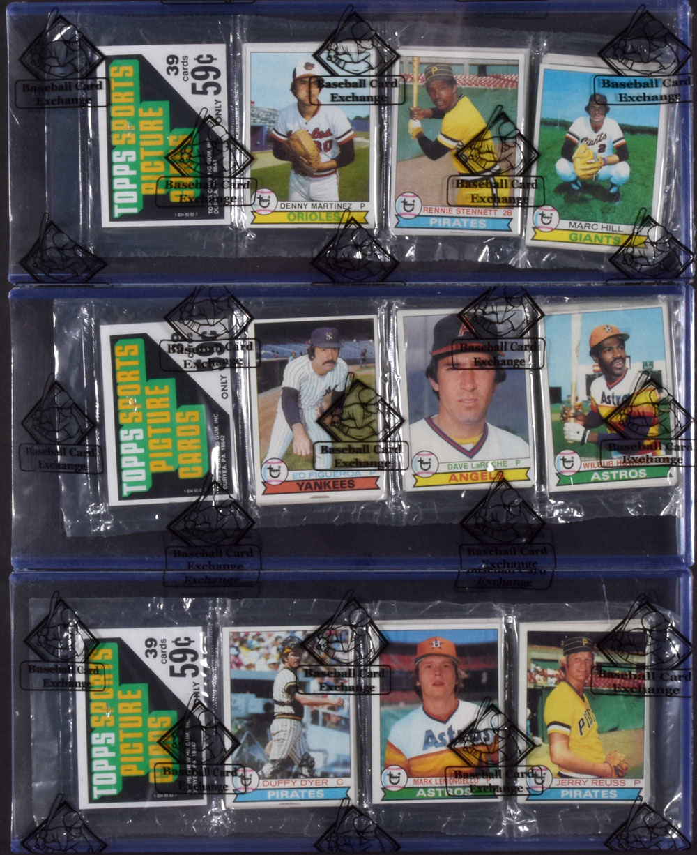 1979 Topps Rack Pack Collection (5) | REA Archive