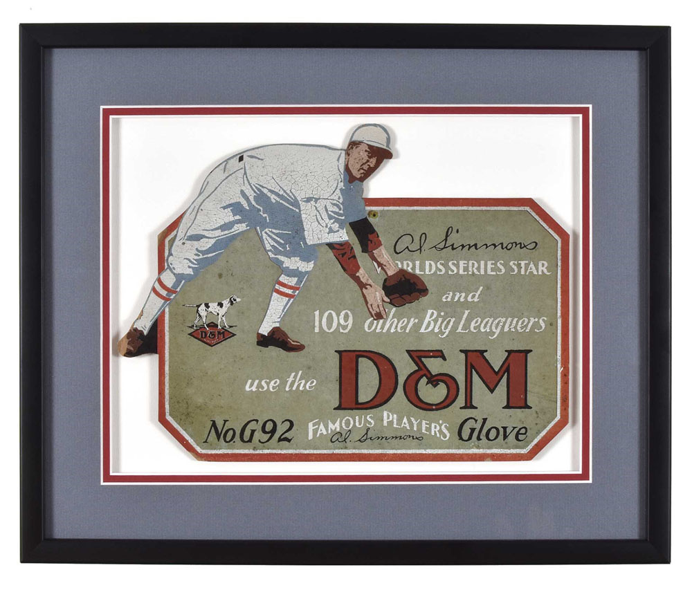 Circa 1930s Al Simmons Draper & Maynard Advertising Sign | REA Archive