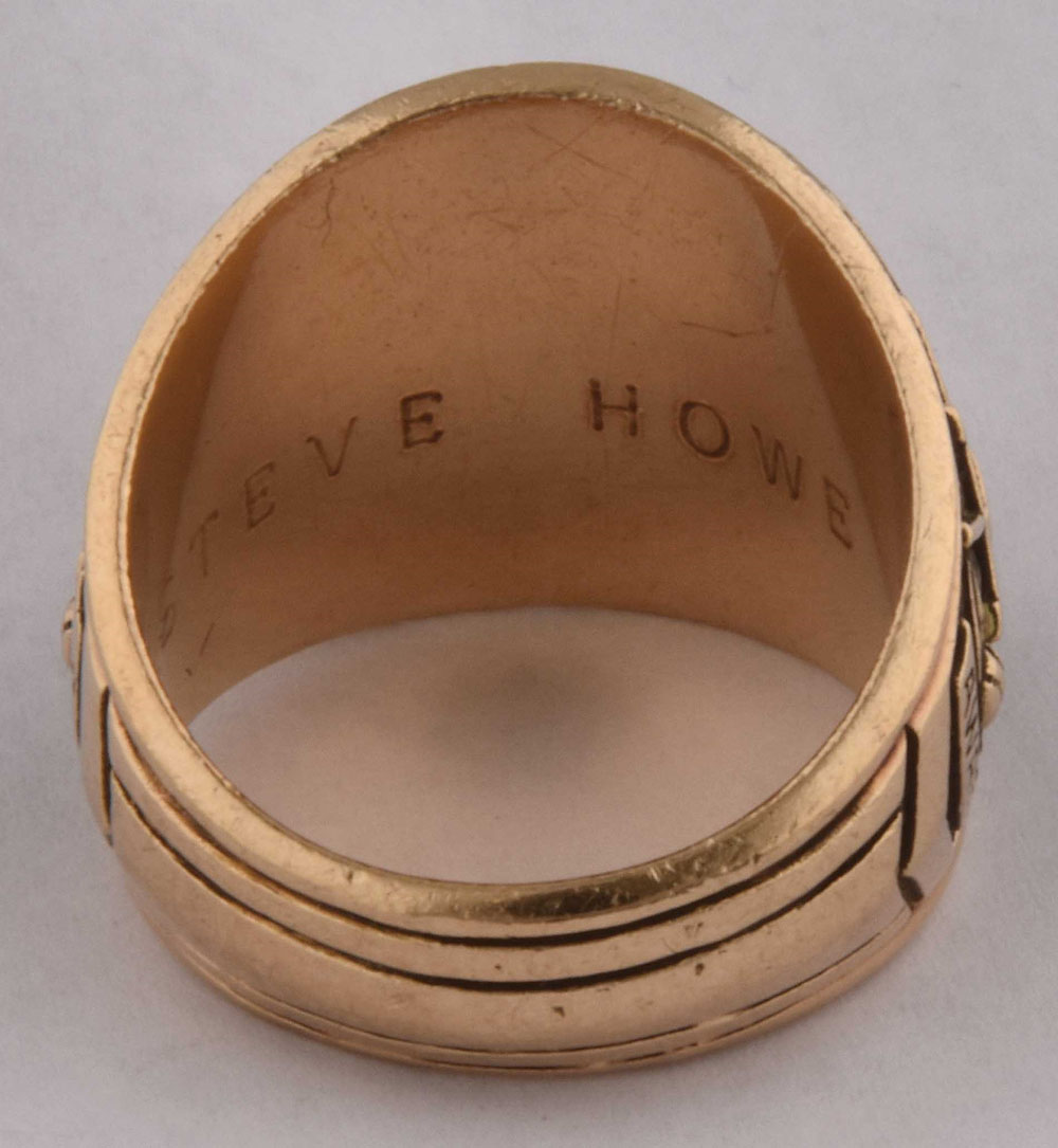 1978 Steve Howe University of Michigan MVP Ring | REA Archive