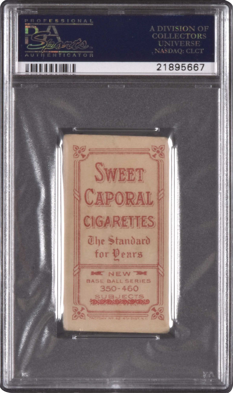 1909-1911 T206 White Border Ty Cobb Portrait Red Background | REA Archive