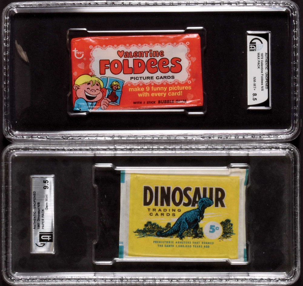 1961 to 1976 Nonsports Oversized Unopened Wax Pack Collection (10 ...