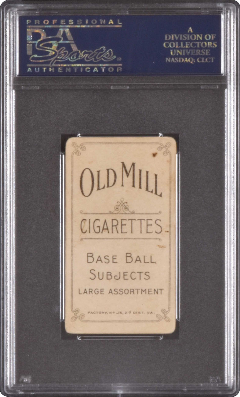 1909-1911 T206 White Border Red Murray Portrait - Extremely Rare Murr'y ...