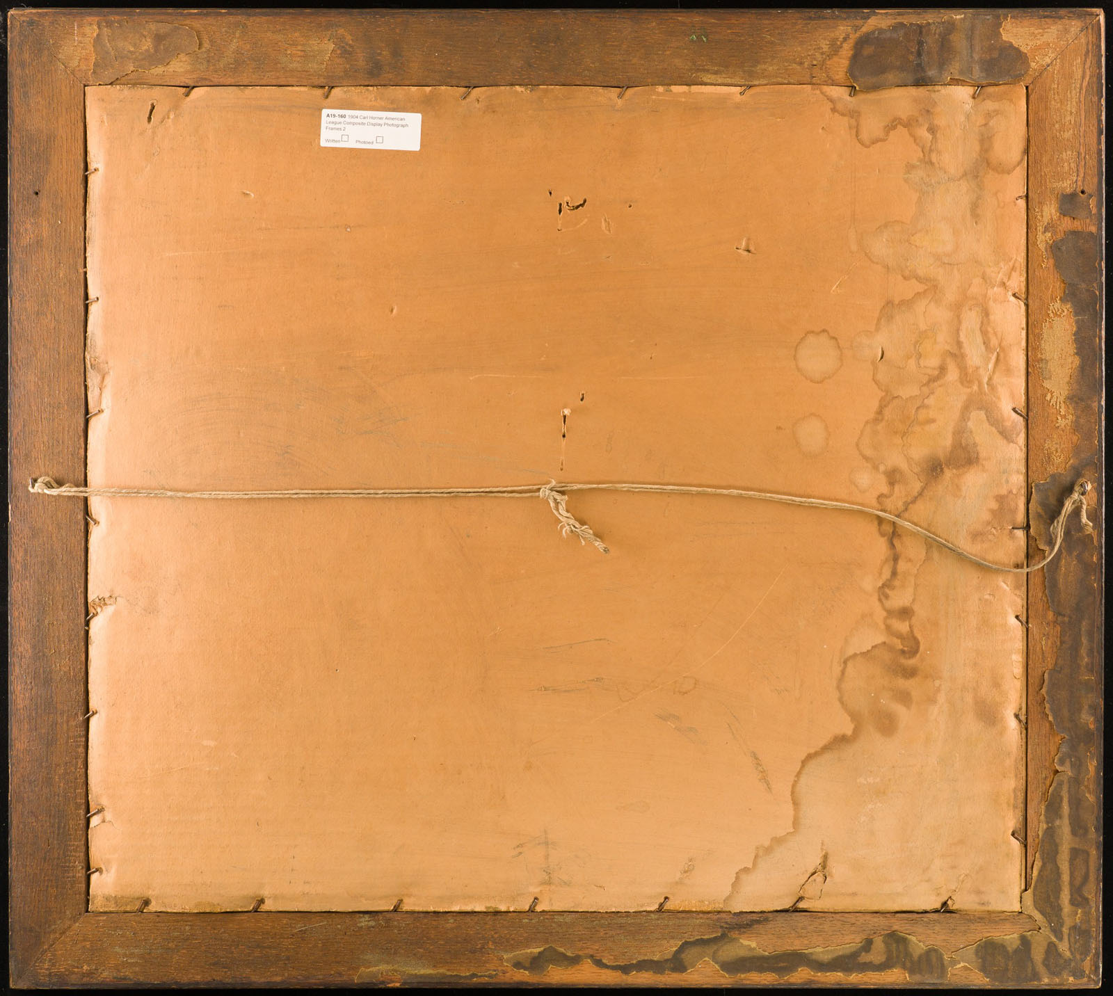 1904 Carl Horner American League Composite Display Photograph - Newly ...